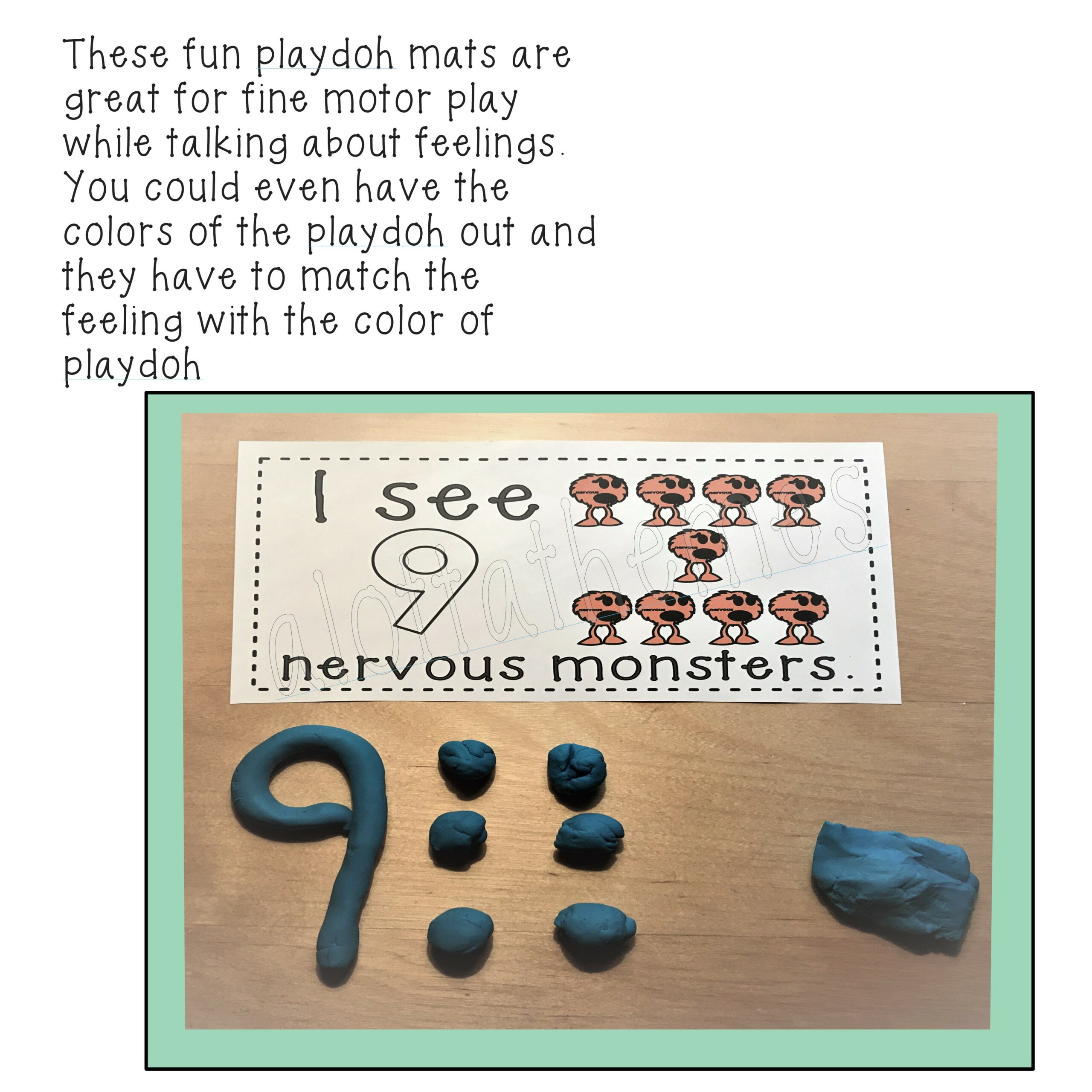 Fine motor activities Emotions Play dough mats | Made By Teachers