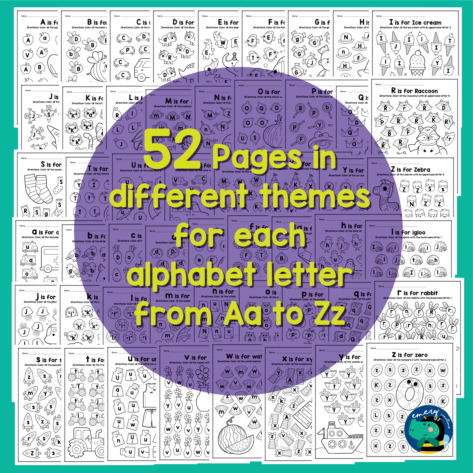 Find the Letter: Alphabet Recognition Worksheets | Made By Teachers