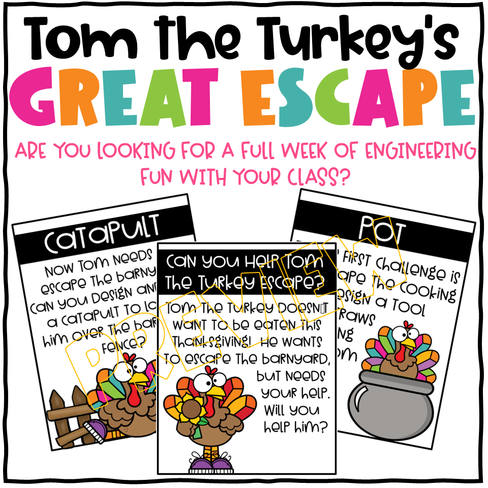 Tom the Turkey's Great Escape - Made By Teachers