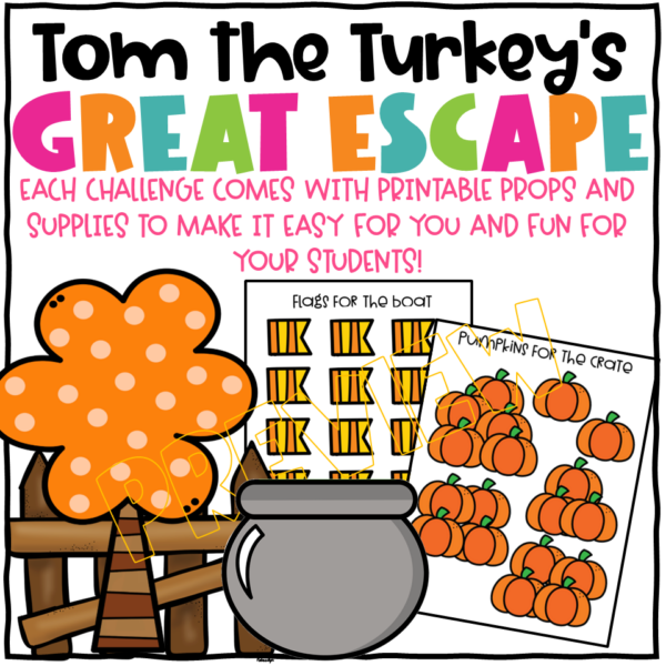 Tom the Turkey's Great Escape - Made By Teachers