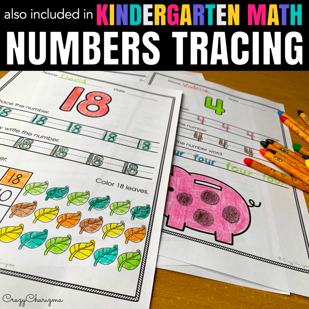 Numbers 1-20 Worksheets Teen Numbers Writing Counting Recognition ...