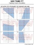 Graphing Linear Inequalities Clue Mystery Activity | Made By Teachers