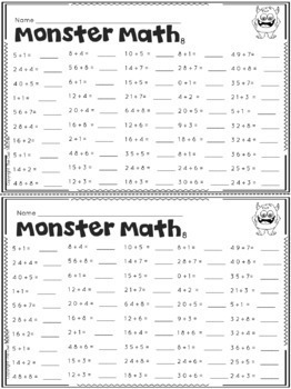 Multiplication Facts Fluency Practice and Multiplication Timed Tests ...