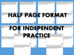 3rd Grade Word Problems Fractions Area Perimeter Rounding Multi-Step ...