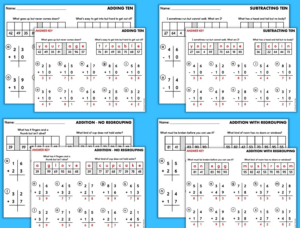 2nd Grade Math Riddles Addition Subtraction Skip Counting Time Place ...