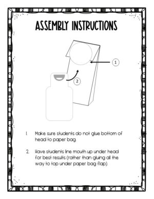 Easter Bunny Paper Bag Puppet Craft Activity | Made By Teachers