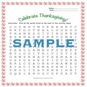 Celebrate Thanksgiving! Middle School Worksheets | Made By Teachers