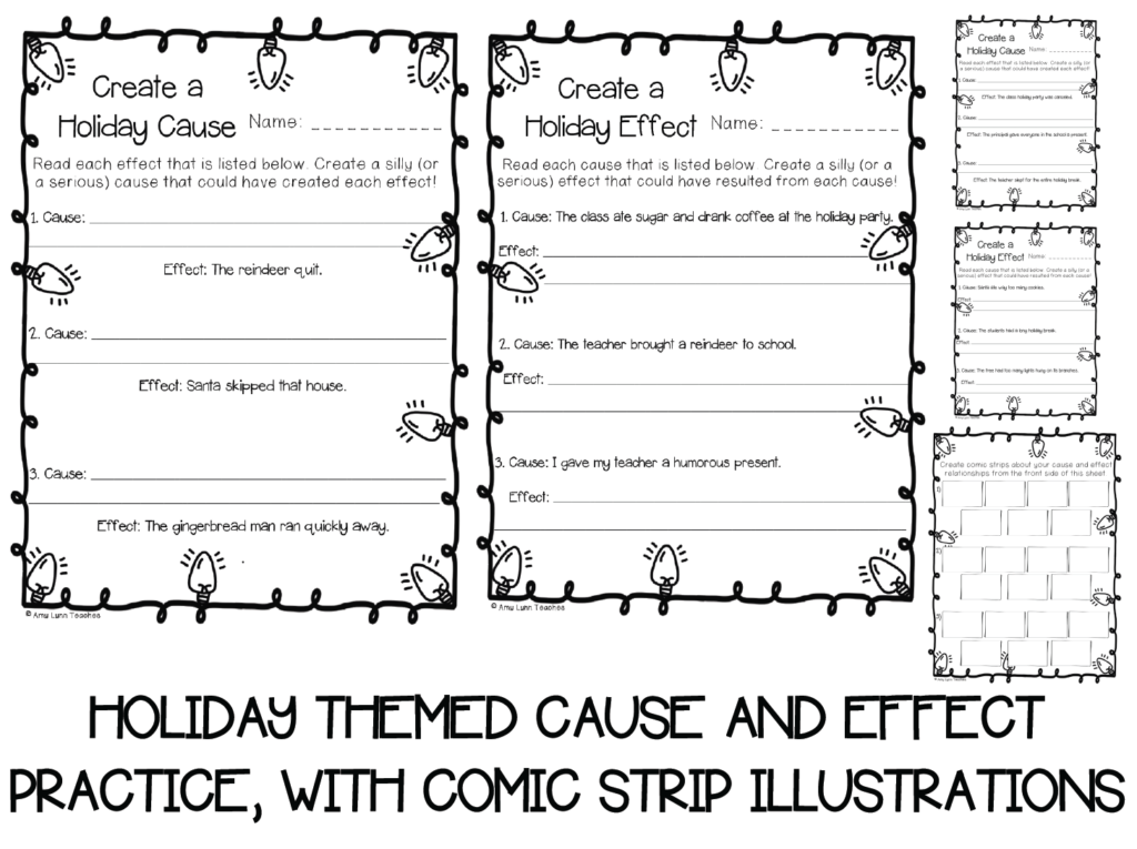 Pre-Winter Break Activities {Mad Libs, Games, Math, Skit Writing ...