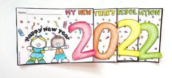 New Years Resolution 2023 Flip Book (Updated Yearly!) Digital & Print ...