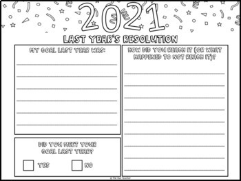 New Years Resolution 2023 Flip Book (Updated Yearly!) Digital & Print ...