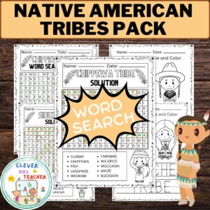 Native American Heritage Printable Pack | Native American Tribes ...