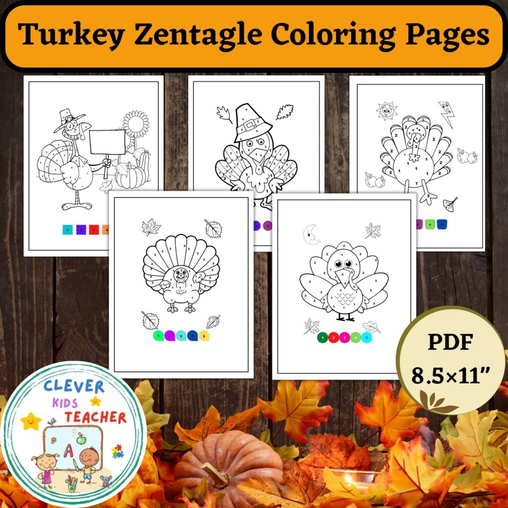 Turkey In Disguise Color By Number | Thanksgiving Turkey In Disguise ...