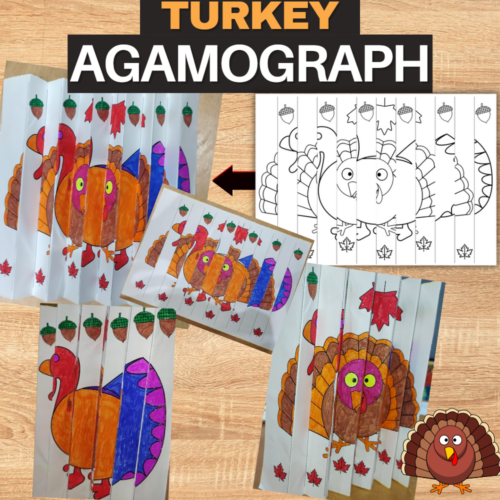 Thanksgiving Agamograph Printable Paper Craft Disguise a Turkey ...