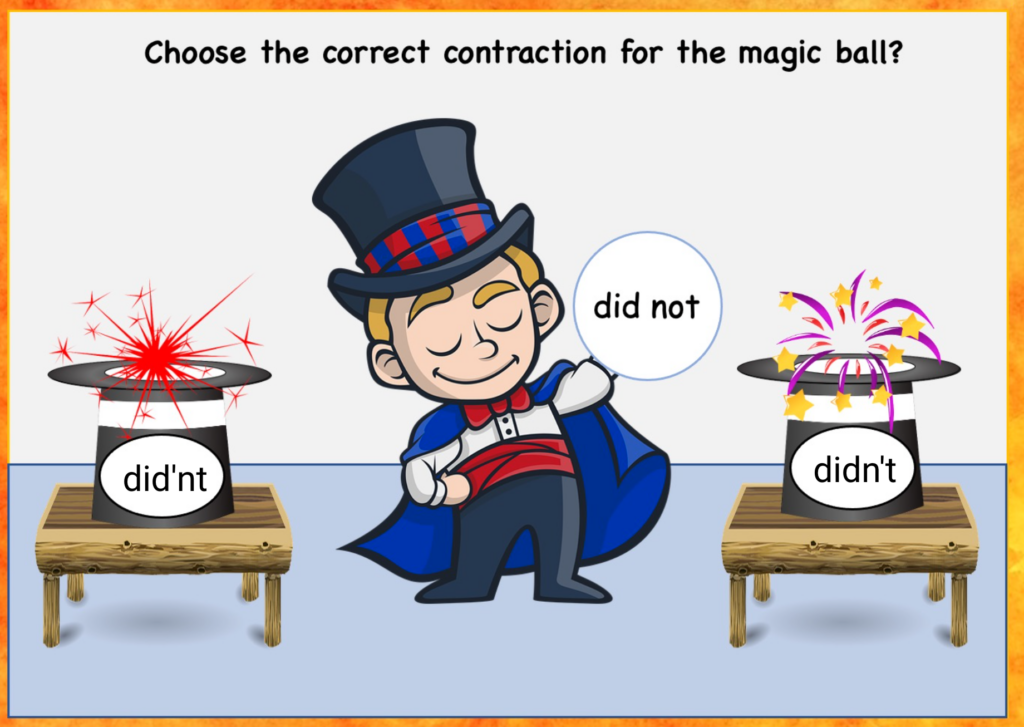 Contraction Magic 53 Boom Cards | Made By Teachers