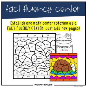 Thanksgiving Color by Number Multiplication - Made By Teachers