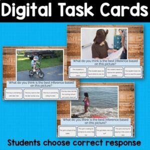 Boom Deck Making Inferences Using Pictures | Made By Teachers