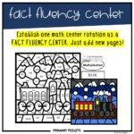 Polar Express Multiplication Color by Number - Made By Teachers