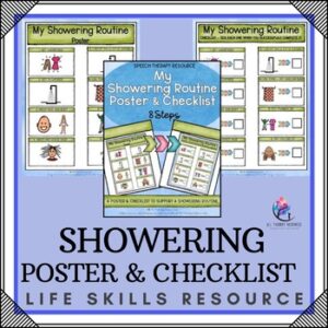 My Showering Routine Poster & Checklist - Made By Teachers