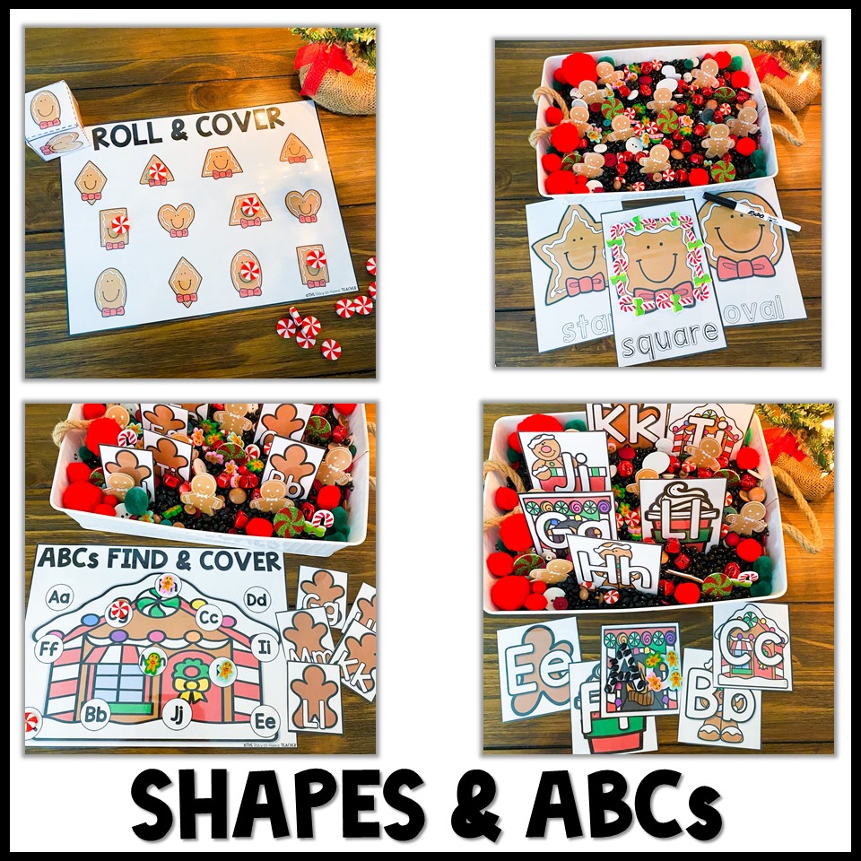 Gingerbread Centers for Toddlers and Preschool Centers | Made By Teachers