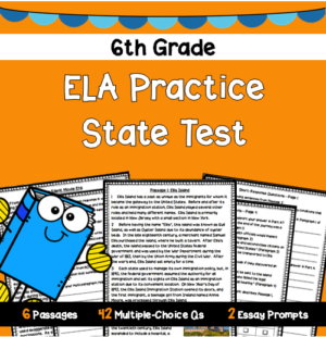 6th Grade ELA Practice State Test #1 | Made By Teachers