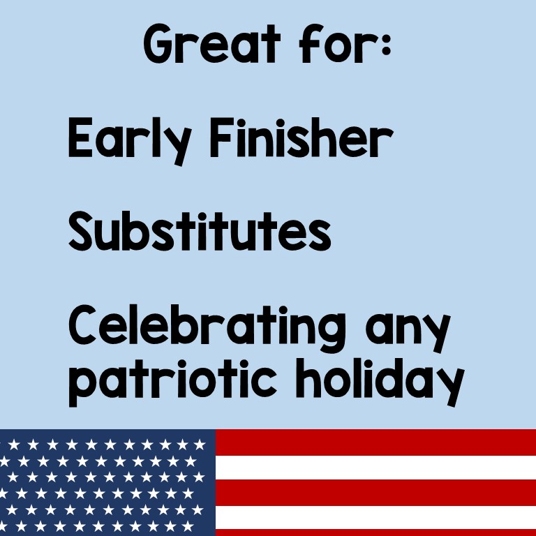 Patriotic Coordinate Plane Mystery Graphing Picture in Four Quadrants ...