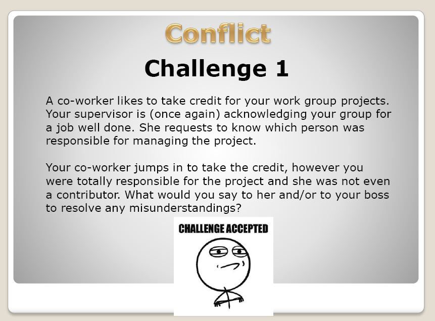 Conflict Resolution Powerpoint and Worksheets for Business Education ...