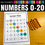 Teen Numbers Kindergarten Number Recognition 1-20 - Made By Teachers