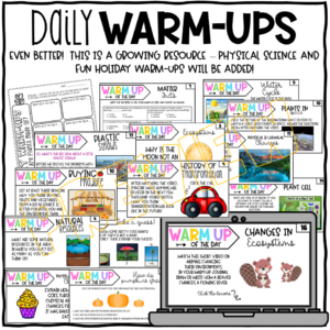 Daily Science Warm-ups - Made By Teachers