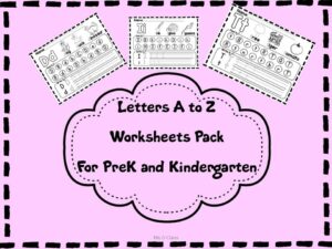 Alphabet Worksheets Tracing, writing, Cut & Paste - Made By Teachers