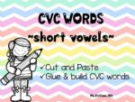 Bundle CVC WORDS: short vowels a, e, i, o, u building words worksheets ...