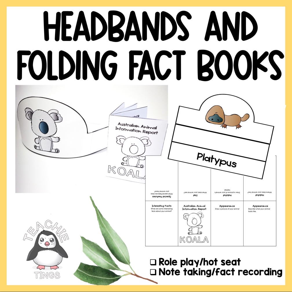 Australian Animal Information Report Bundle | Made By Teachers