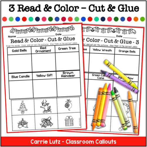 Christmas Reading Worksheets - First Grade | Made By Teachers