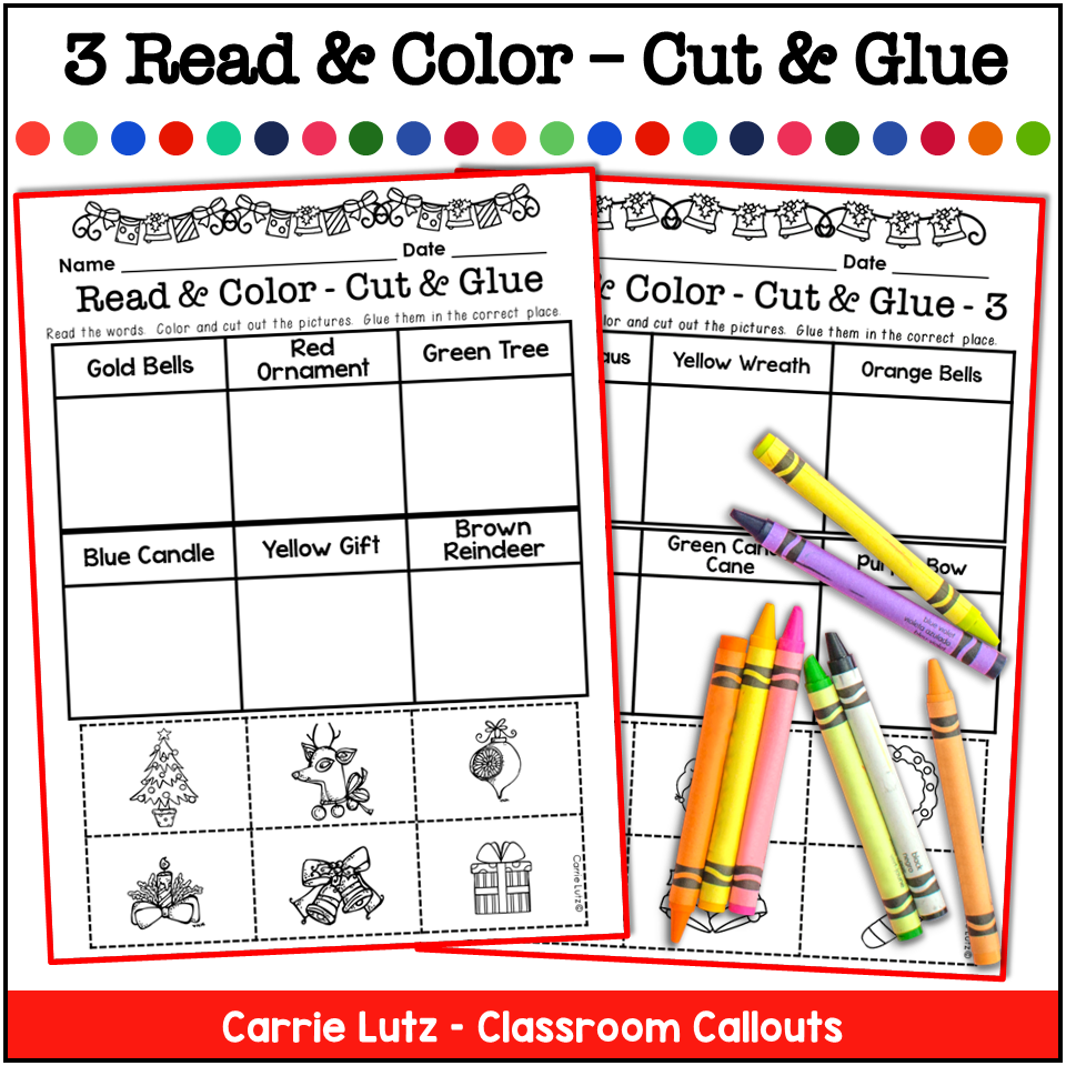 Christmas Reading Worksheets - First Grade - Made By Teachers