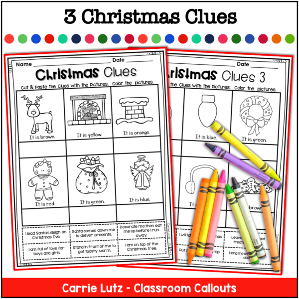 Christmas Reading Worksheets - First Grade - Made By Teachers