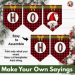 Holiday Christmas Banner Pennants for Bulletin Board and Party | Made ...