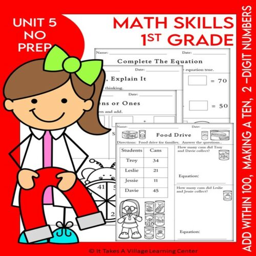 Illustrative Math Unit 5 | 2 - Digit Numbers | Made By Teachers