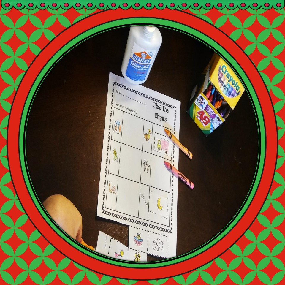 Christmas Rhyming Activities | Rhyming Words Game and Worksheets | Made ...
