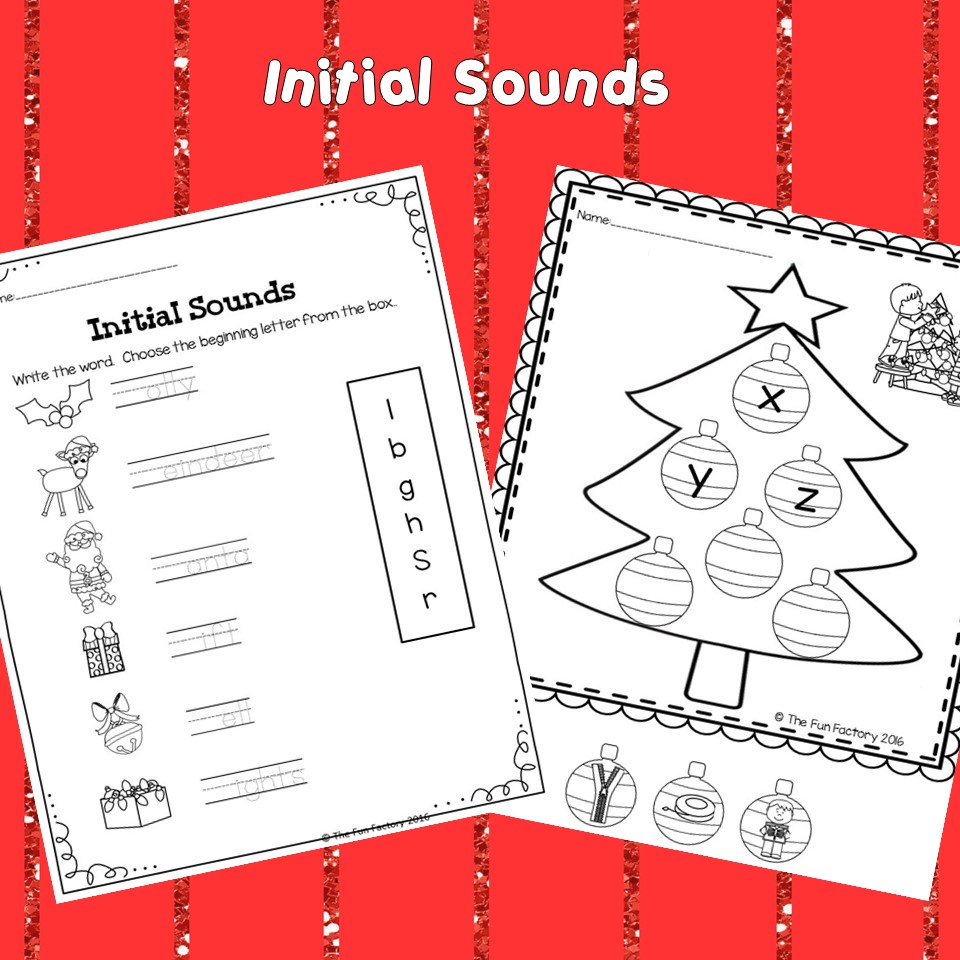 December Print and Go for Kindergarten | NO PREP Literacy and Math ...