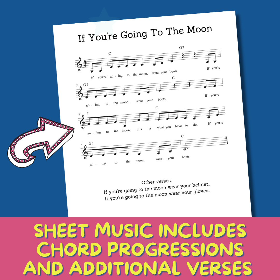 Music Lesson Plan | Sun, Moon, Stars, and Space | Movement and Musical ...