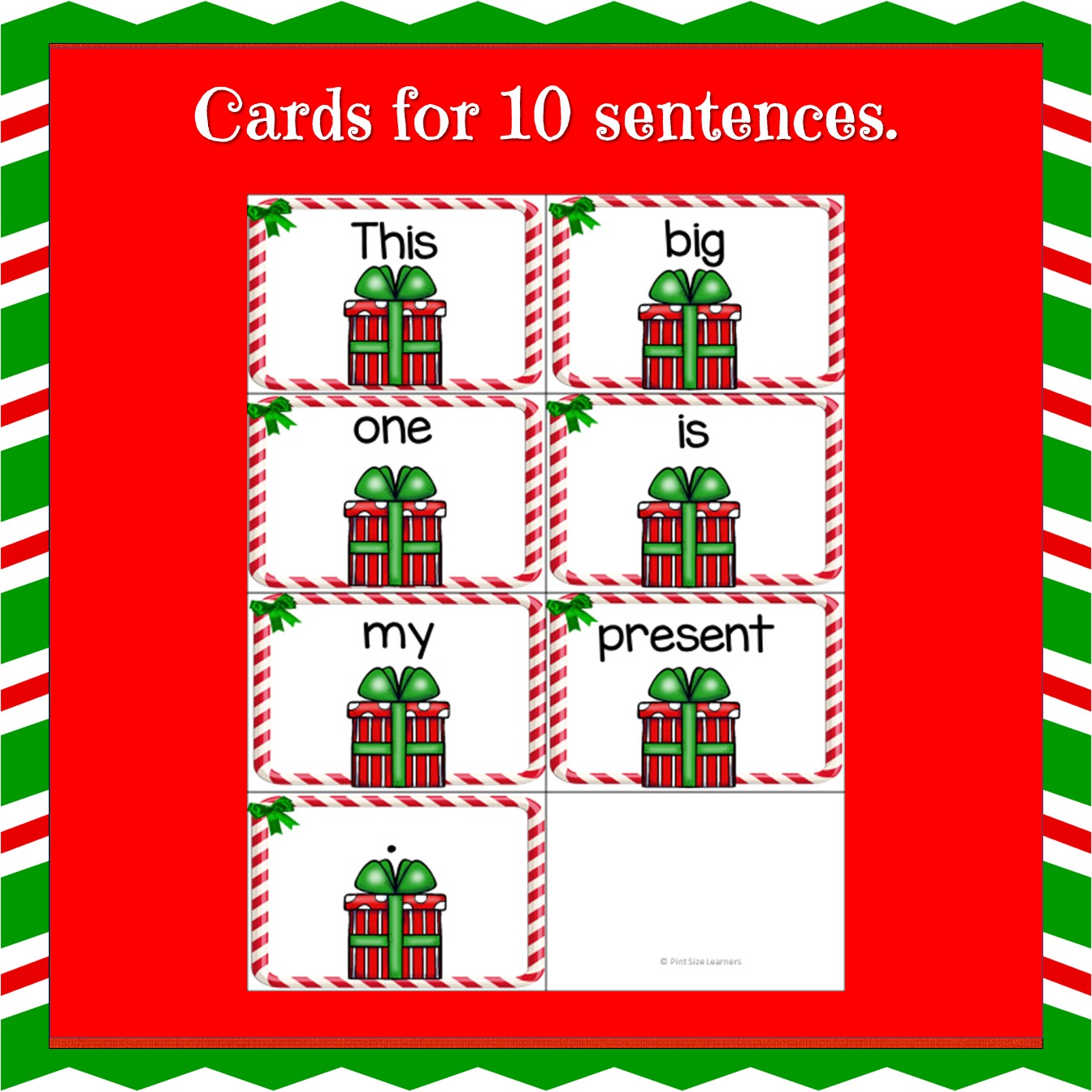 Christmas Scrambled Sentences | Cut and Paste Sentences | Writing ...