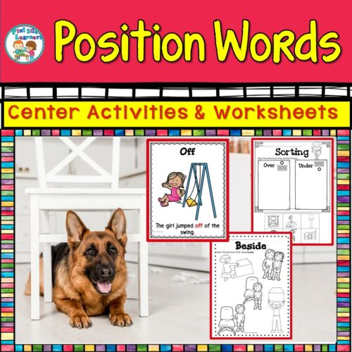 Position Words Activities and Worksheets | Math - Made By Teachers