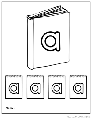 Alphabet Coloring Pages Lowercase Letters Worksheets | Made By Teachers
