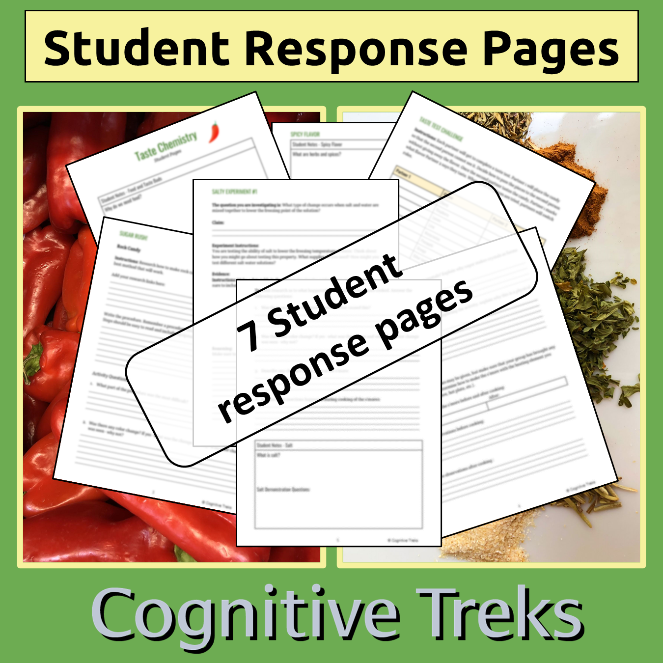 Taste Science Chemistry | CER Lab Experiments | Physical & Chemical ...