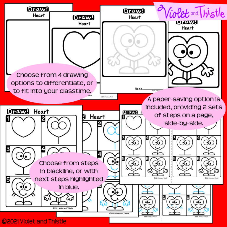 Directed Drawing Valentines Day February Presidents Groundhog Learn How ...