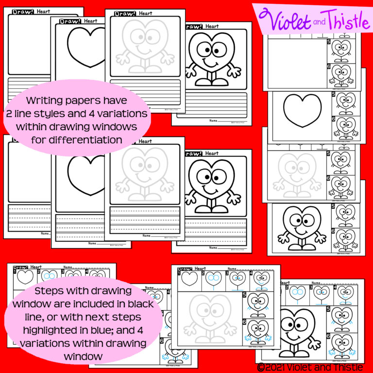 Directed Drawing Valentines Day February Presidents Groundhog Learn How ...