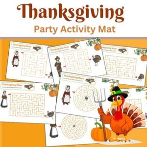 thanksgiving maze, thanksgiving colouring activity worksheets for Kids ...