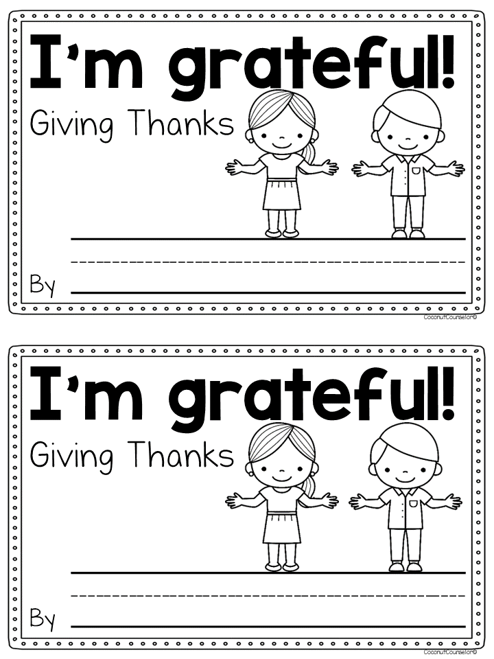 Gratitude Mini-Book | Made By Teachers