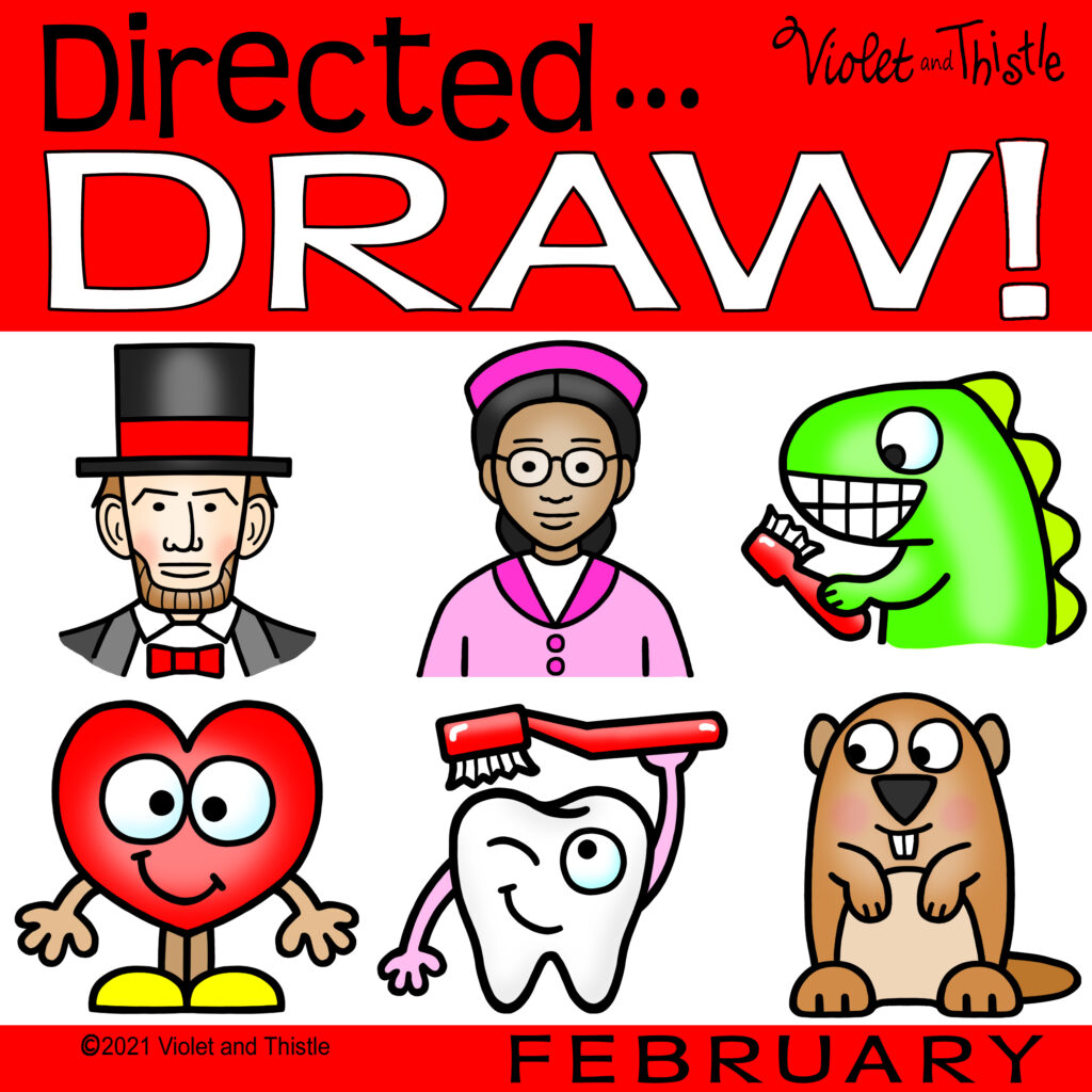 Directed Drawing BUNDLE January February December Winter Snowman Write ...