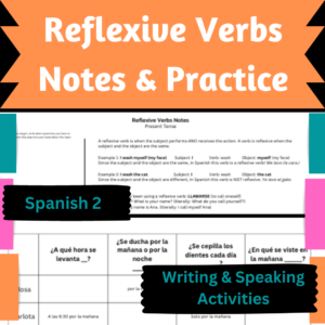 Spanish Reflexive Verb and Daily Routine Mini Lesson | Made By Teachers