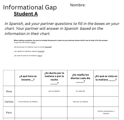 Spanish Reflexive Verb and Daily Routine Mini Lesson | Made By Teachers